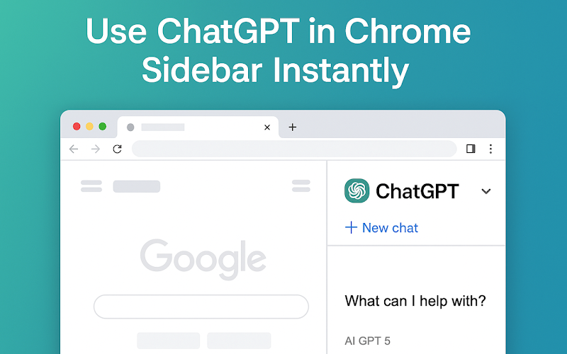 Try Sidely - ChatGPT Sidebar - Your Smart AI Assistant Inside Chrome ...